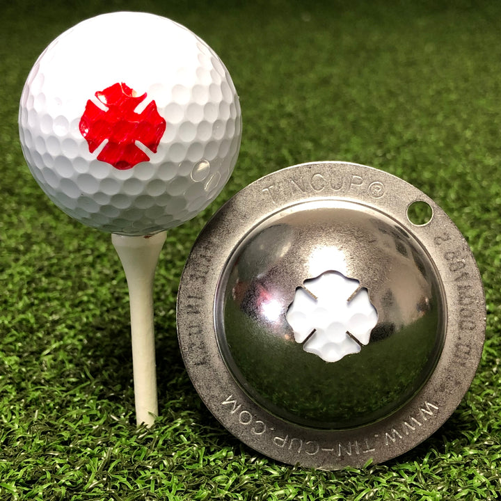 Tin Cup Products Golf Ball Marker, Firefighter – SRB Distributing LLC